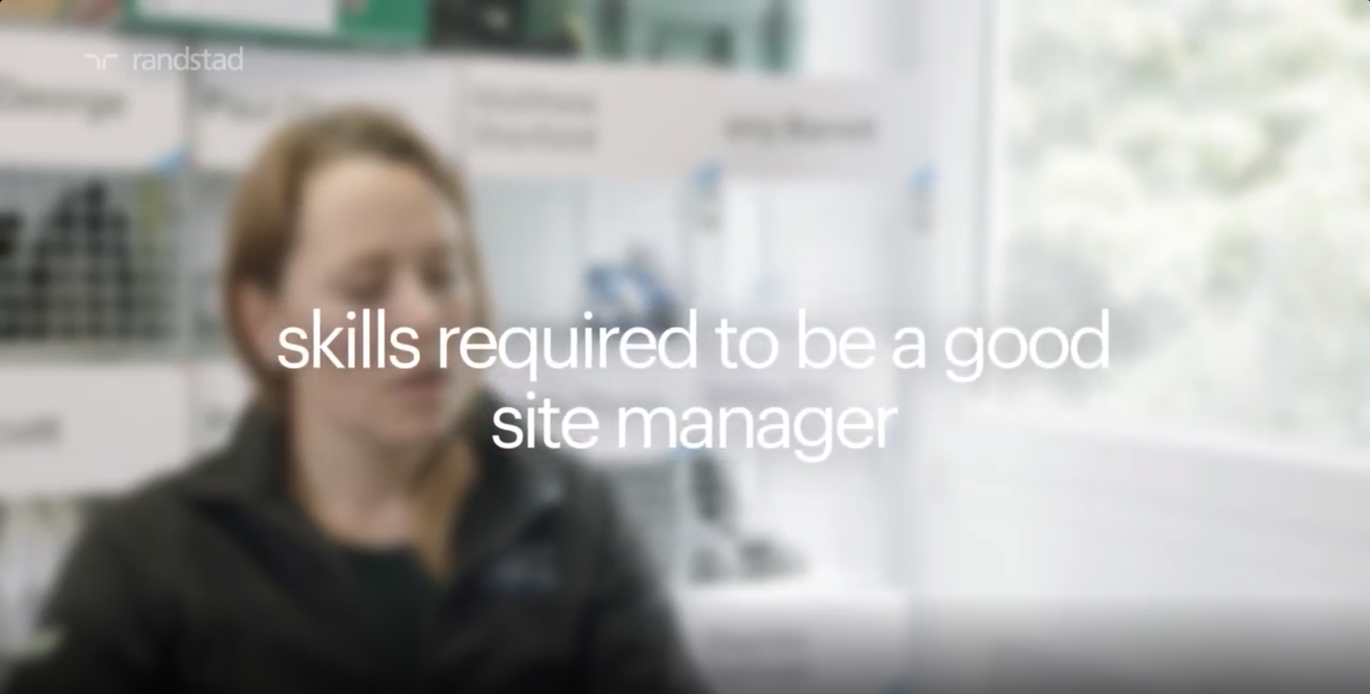 Working as a site manager | Randstad UK
