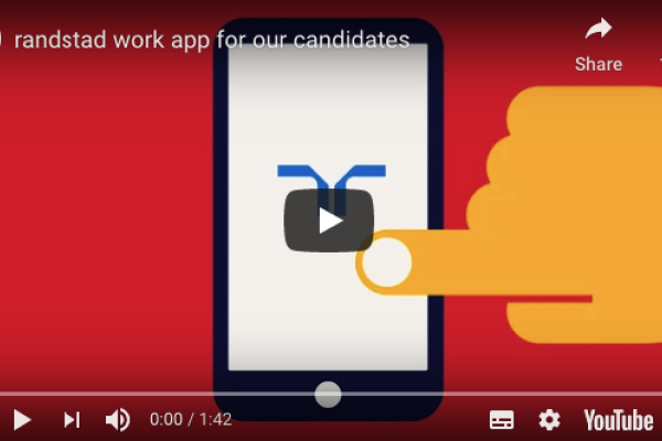 New work app | Randstad UK