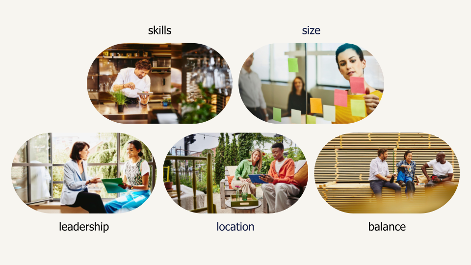 The building blocks of an agile and adaptive team.